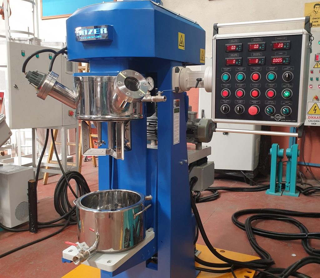 Multi Shaft Mixers for Fire Stopping Products - Sözer Makina