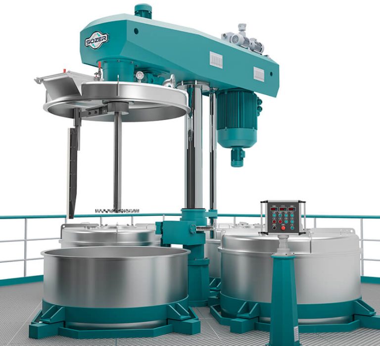 SM Series Platform Type Mixers - Sözer Makina